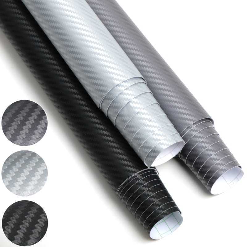 Promo Glo - Stiker Vinyl Carbon Fiber Mobil Car Wrap 3d 123 X 30 Cm ...