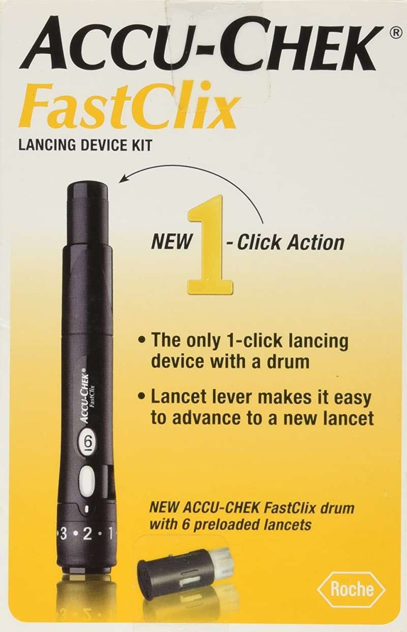 Jual Pen Lancet Device Accu Chek Fastclix, Pena Pencoblos Accu Chek ...