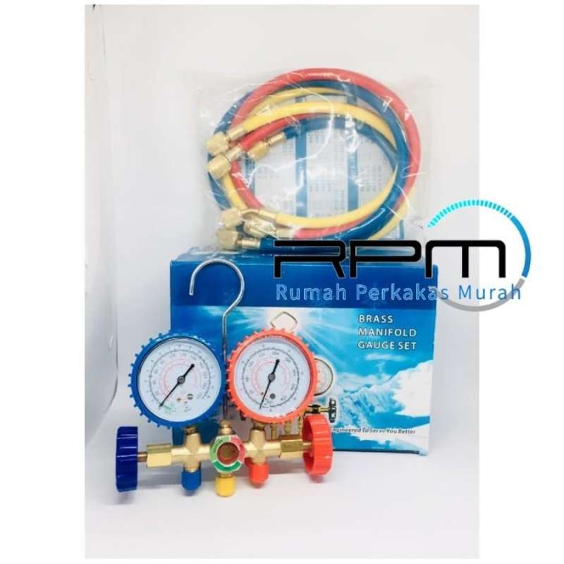 Jual Manifold gauge Set Brass - Manifold AC Set di Seller ...