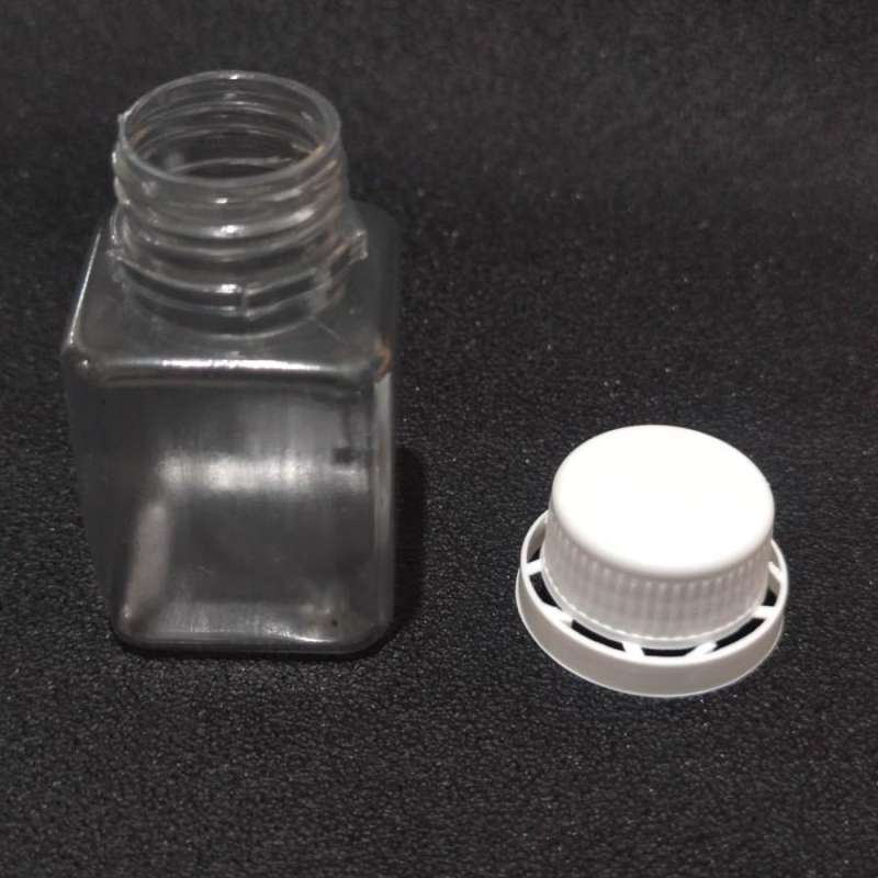 Jual BOTOL OBAT 60ml DRAT Botol plastik 30 kapsul 50 60 ml HDPE PVC pil ...