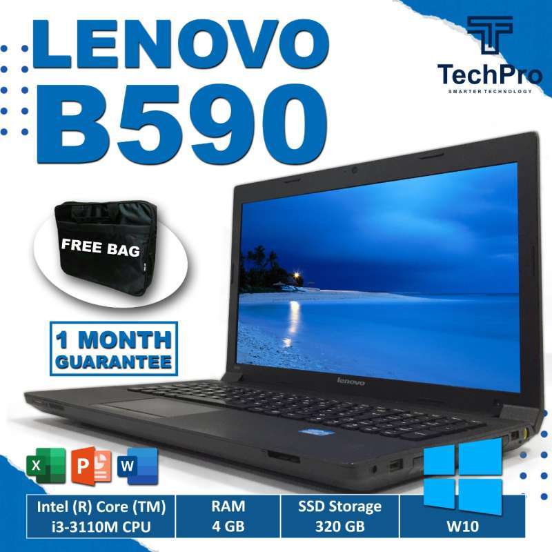 Promo Laptop Lenovo B590 Intel Core I3 RAM 8gb Ssd 256gb Termurah ...