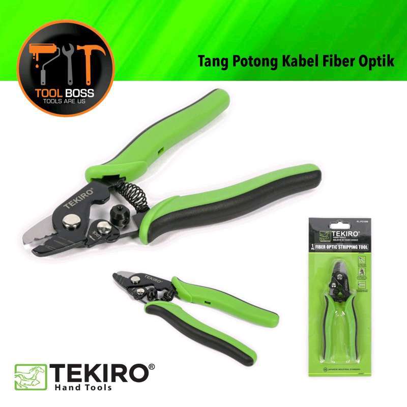 Jual TEKIRO TANG POTONG KABEL FIBER OPTIK di Seller ToolBoss - Kota ...