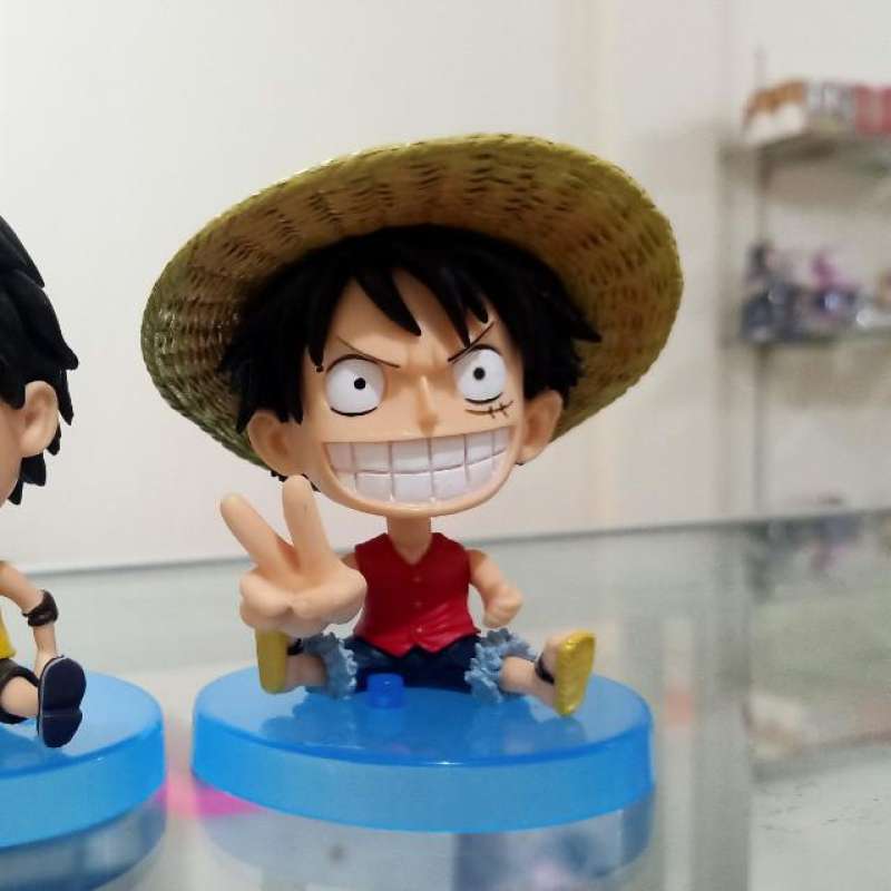 Jual Figure One Piece Luffy Nami Robin Chopper Sanji Ace Sabo Zoro ...