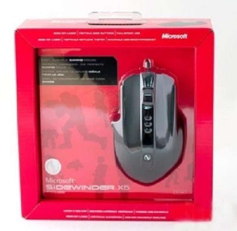 Jual Microsoft Sidewinder X5 Gaming Mouse Laser Original Di Seller ...