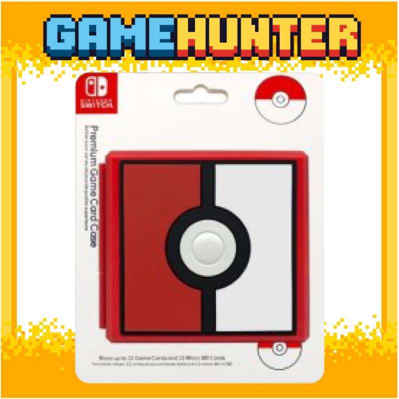Jual Nintendo Switch Premium Game Card Case Pokeball Storage Di Seller ...