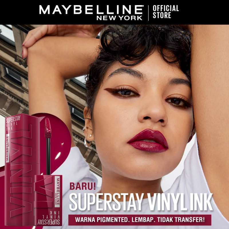 Promo Maybelline Superstay Vinyl Ink Tint - LipTint Transferproof & Tahan Lama 16 Jam - 35 ...