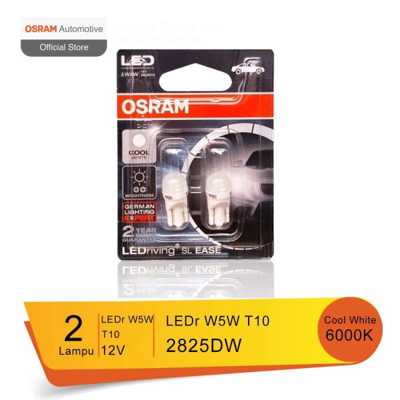 Jual OSRAM Lampu Led Senja T10 W5W 12V Retrofit 2825DW - Cool White ...