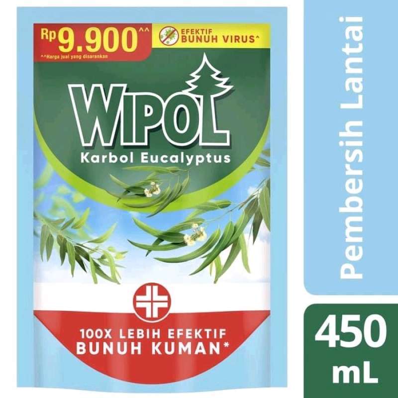 Jual Wipol Karbol Lantai Eucalyptus Refill 450ml di Seller RGSSHOP1 ...