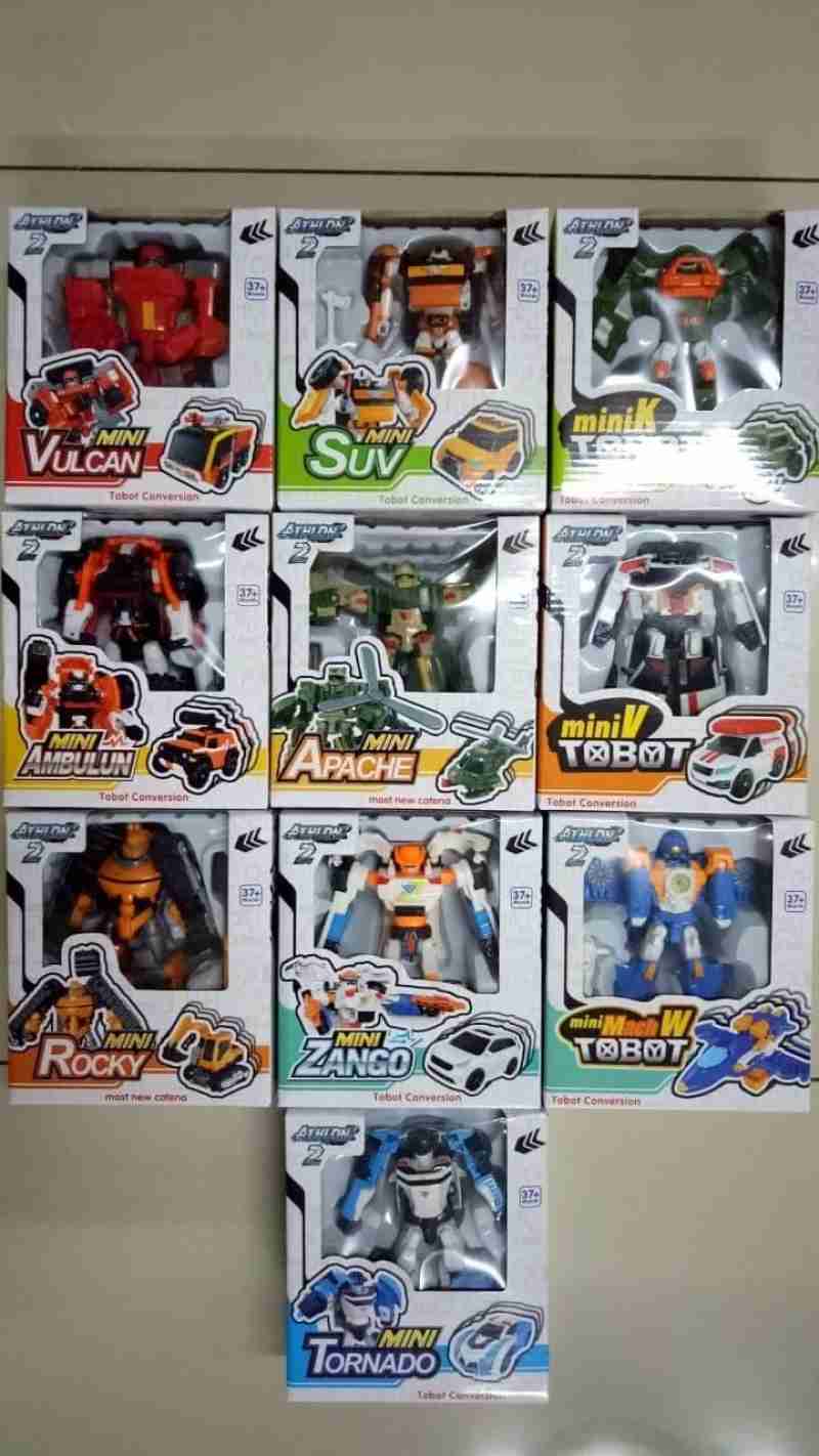 Jual PILIH JENIS Robot Tobot Athlon 2 Mini Series Transform Robocar Per ...