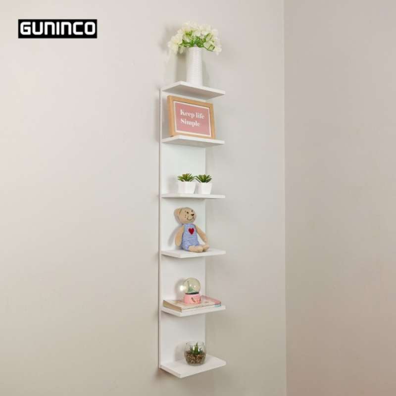 Promo Guninco Radi 100 Rak Dinding Serbaguna Sudut Tempel Pojok Susun Diskon 3% Di Seller Dh ...