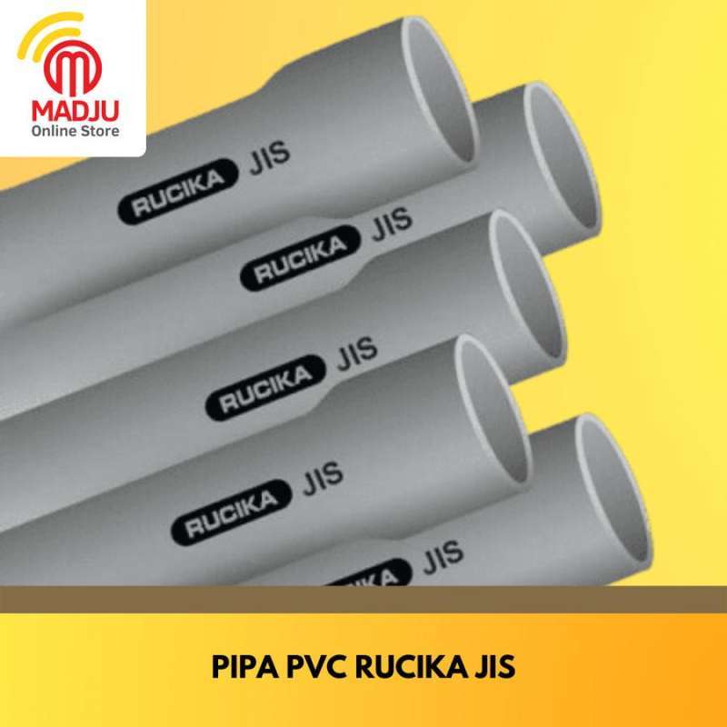 Jual PIPA PVC RUCIKA JIS 8 AW ABU-ABU di Seller Toko Madju - Kota Bekasi, Jawa Barat | Blibli
