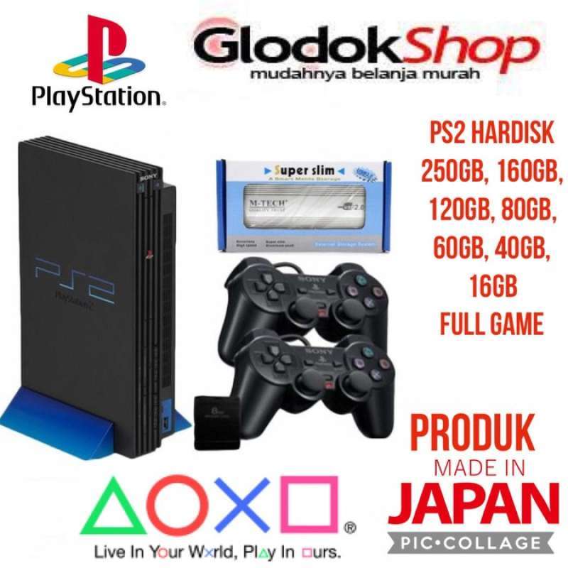 Jual PS2 fat hardisk ekternal paket lengkap di Seller Silvanna - Kapuk Muara, Kota Jakarta Utara ...
