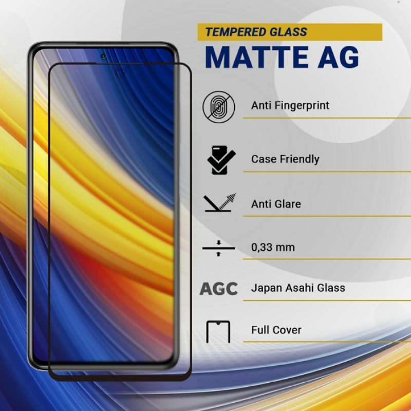 Jual Tempered Glass Xiaomi Poco X3 Pro Gaming Matte Ag Anti Glare di Seller Nunki Store ...