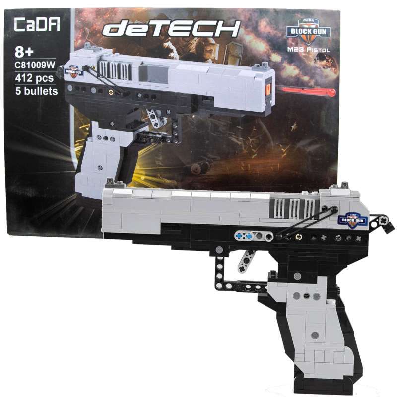 Promo Double E CADA Bricks Mainan Pistol Balok M23 C81009W Diskon 19% ...