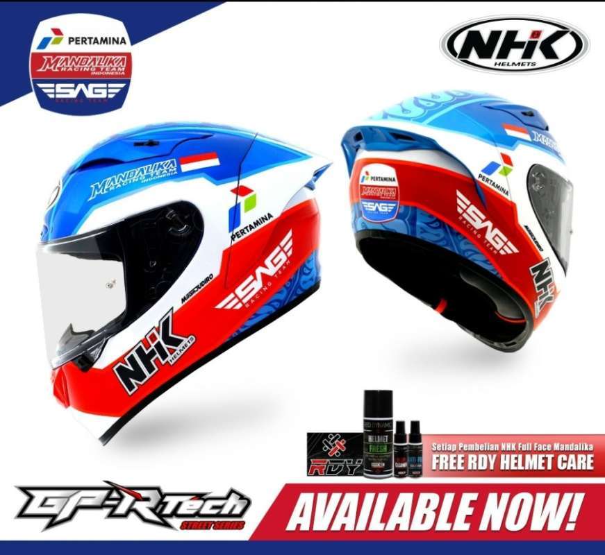 Jual Helm Fullface Gp-r Tech - Nhk X Mandalika Di Seller Osatha Shop Id - Kebon Kacang, Kota ...