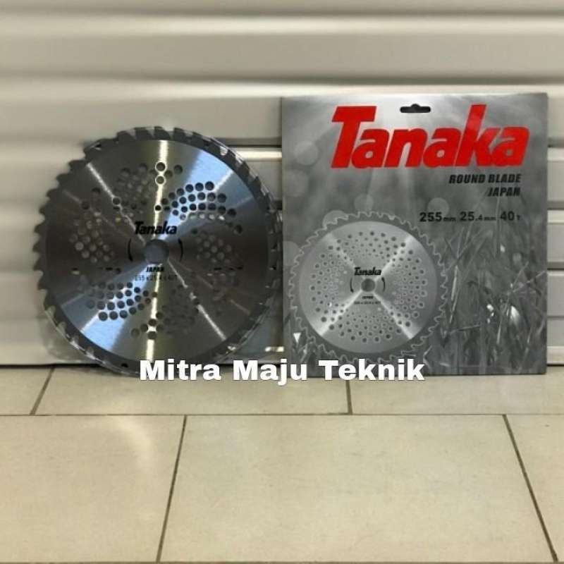 Jual Pisau Bulat Mesin Potong Rumput 40 Mata Pro Tanaka Original Di ...