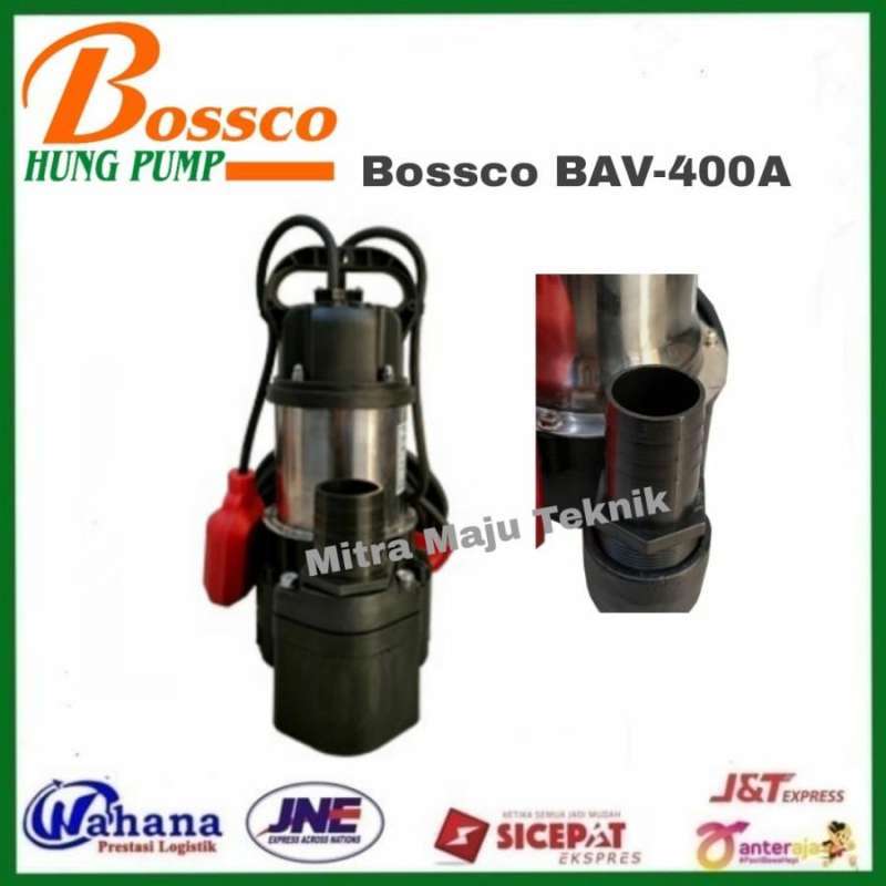 Jual Pompa Celup Bossco BAV-400A Auto Pompa Celup Air Kotor Bossco BAV ...