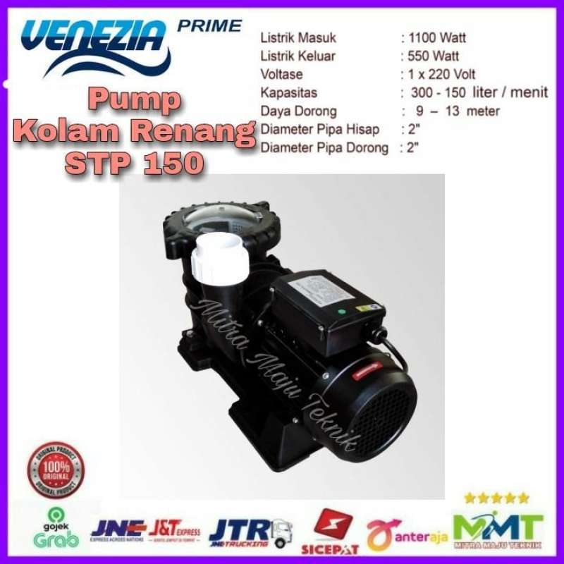 Jual Pompa Kolam Renang 1,5 Hp Swimming Pool Venezia STP-150 Series di ...