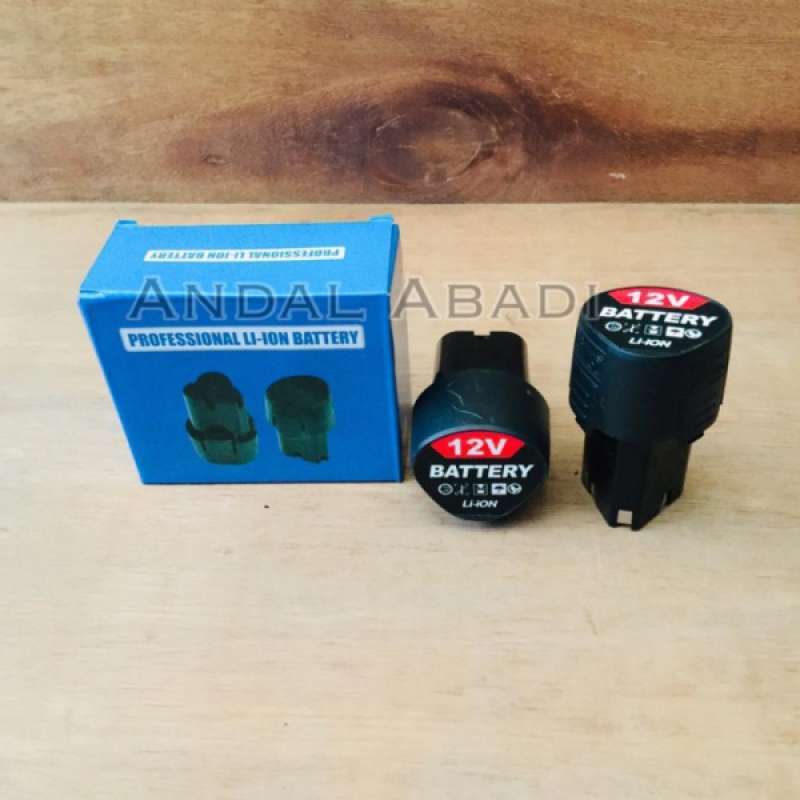 Promo Free Ongkir Baterai V Batrai V Baterai Bor Cordless Volt Diskon Di Seller