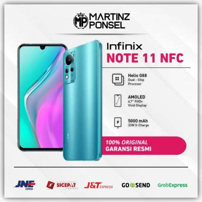 Jual infinix note 11 nfc 6 128 resmi di Seller Martinz_Ponsel ...