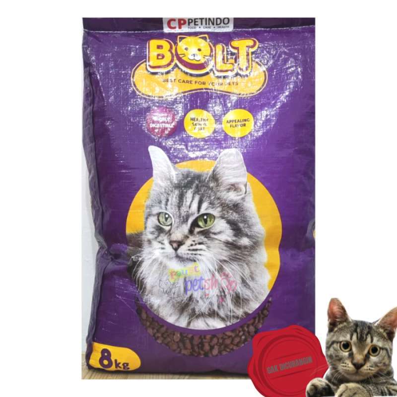 Jual Bolt Tuna Kibble Bentuk Donat 20 Kg Makanan Kucing Kering Dry Cat ...