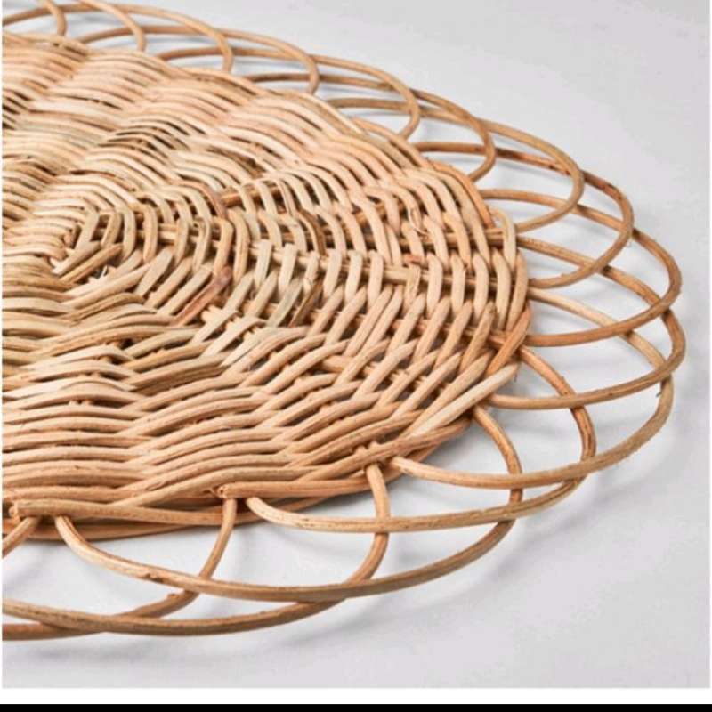 Jual Perkakas Dapur Alat Untuk Tatakan Piring Bahan Rotan Ukuran 35 Cm ...