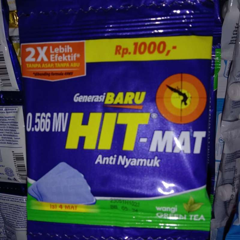 Jual Hit mat anti nyamuk renceng obat nyamuk di Seller Toko Mafia - Kab ...