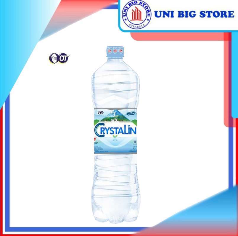 Jual Crystalin Air Mineral 1500 ml Botol di Seller Uni Big Store - Kota Surabaya, Jawa Timur ...