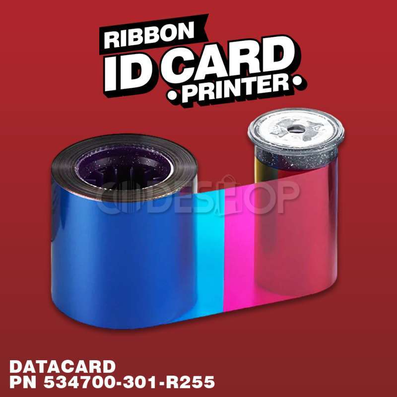 Jual Ribbon Tinta Warna Printer ID Card Datacard SD307 PN: 534700-301 ...