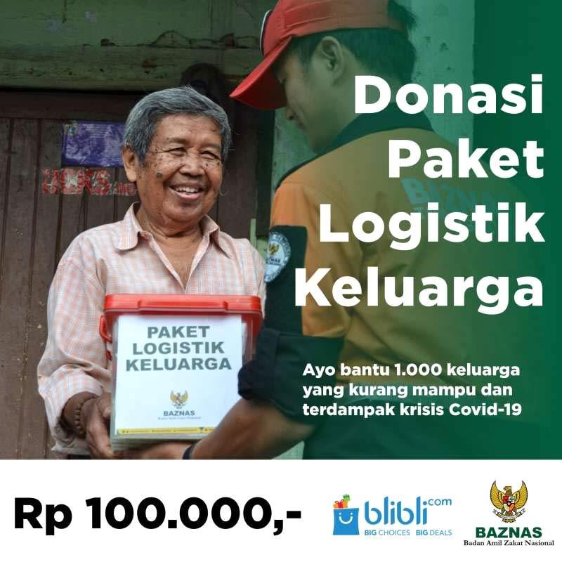 Jual BAZNAS Paket Logistik Keluarga Donasi [Rp 100.000] di Seller ...