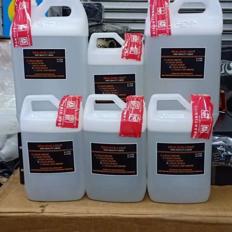 Jual Cairan / Liquid Hazer Isi 5Liter Aman & Tidak Berbahaya ...