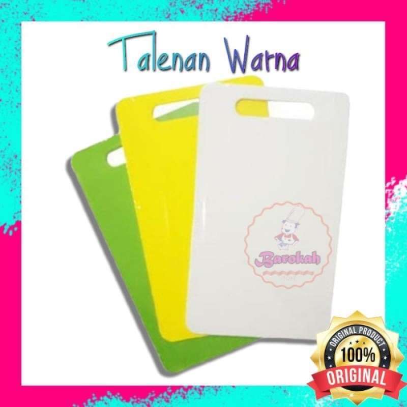 Jual Talenan warna/ talenan plastik/ talenan sedang di Seller alifah ...