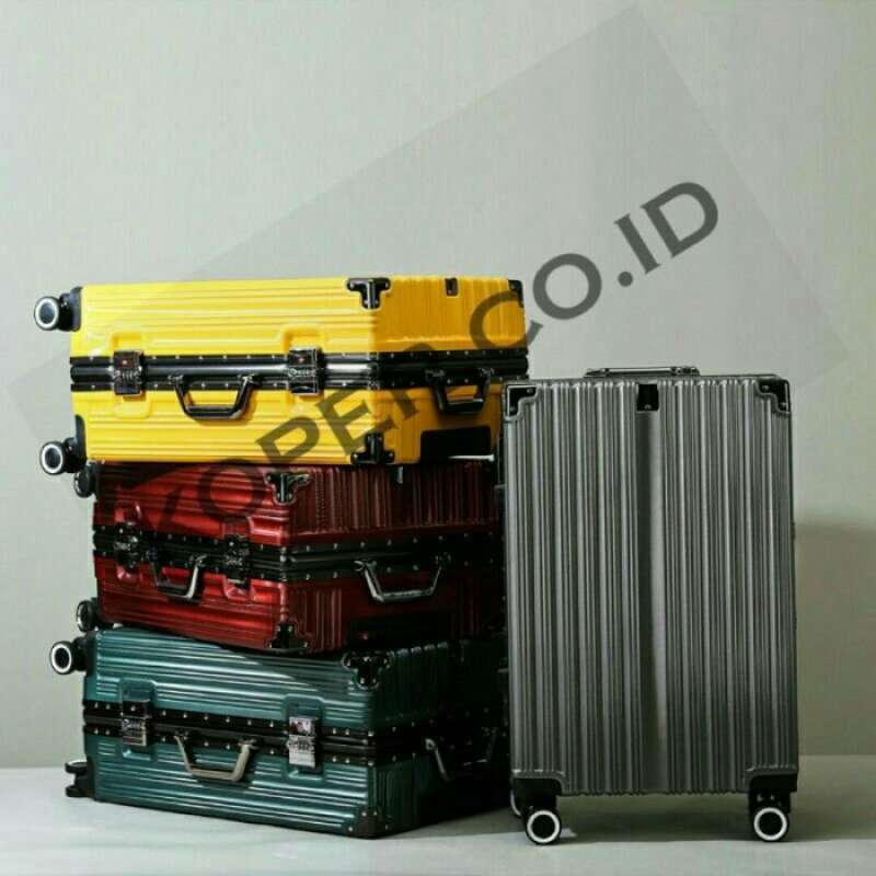 Jual Parkson T045 Koper Semi Aluminium Anti Pecah/Luggage/Koper Kabin ...