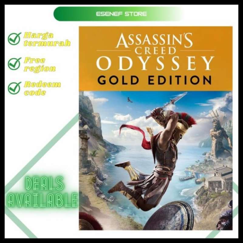 Jual PROMO [XBOX GAME] ASSASSIN'S CREEDÂ® ODYSSEY - GOLD EDITION BEST ...