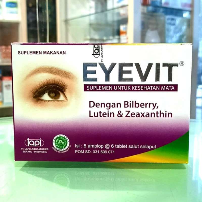 Promo Eyevit Tablet Diskon 23% di Seller Masha - Kapuk Muara, Kota ...