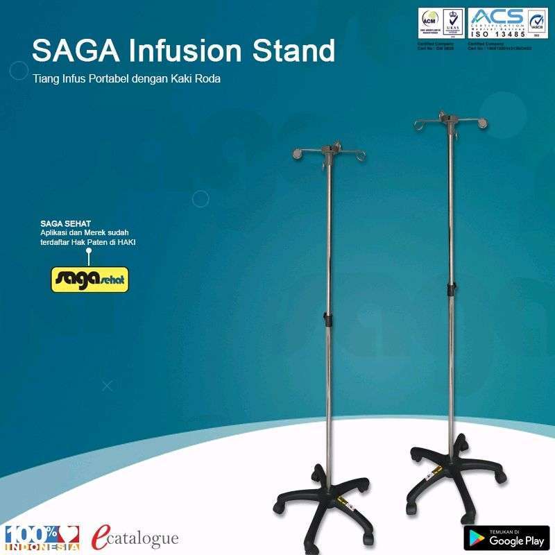 Promo Saga Tiang Infus Original Diskon 7% Di Seller Saga Sehat ...