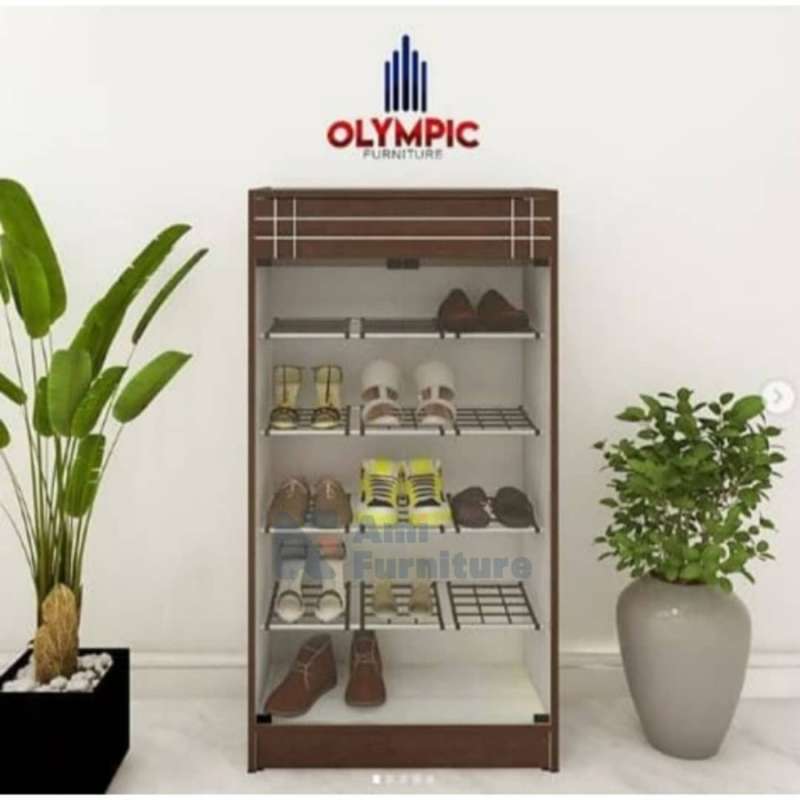 Jual Rak sepatu murah Lemari Sepatu seri LS MARINO Merk Olympic di Seller Ami Furniture - Ami ...