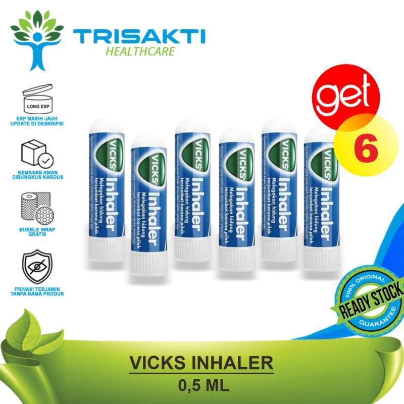 Jual Bundling Promo Vicks Inhaler Meringankan Gejala Batuk Pilek Dan ...