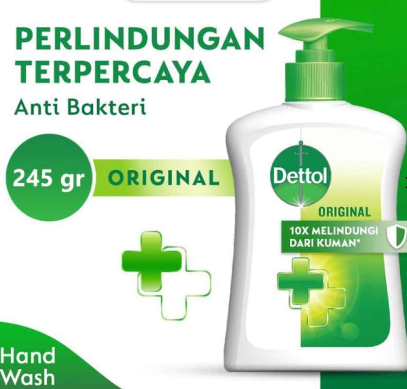 Jual Dettol Hand Wash Anti Bacterial Sabun Cuci Tangan 245 Ml Di Seller ...