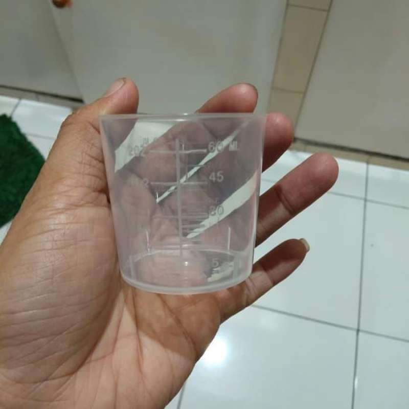 Jual Gelas Ukur Obat 60ml Gelas Takar 60ml Gelas Ukur 60ml Measuring ...