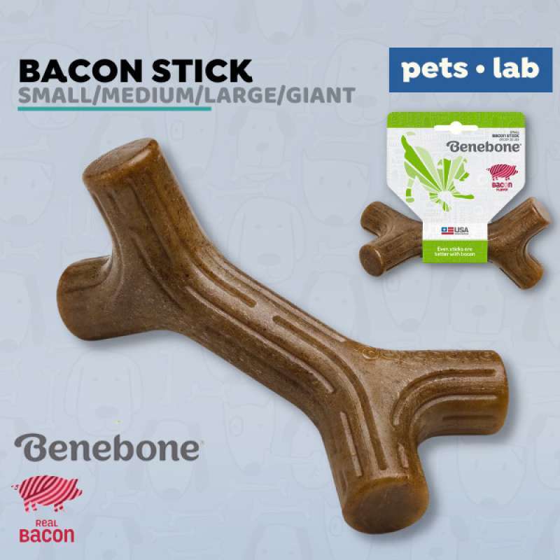 Jual Benebone Bacon Stick Dental Chew Toy Dog Mainan Gigit Anjing ...