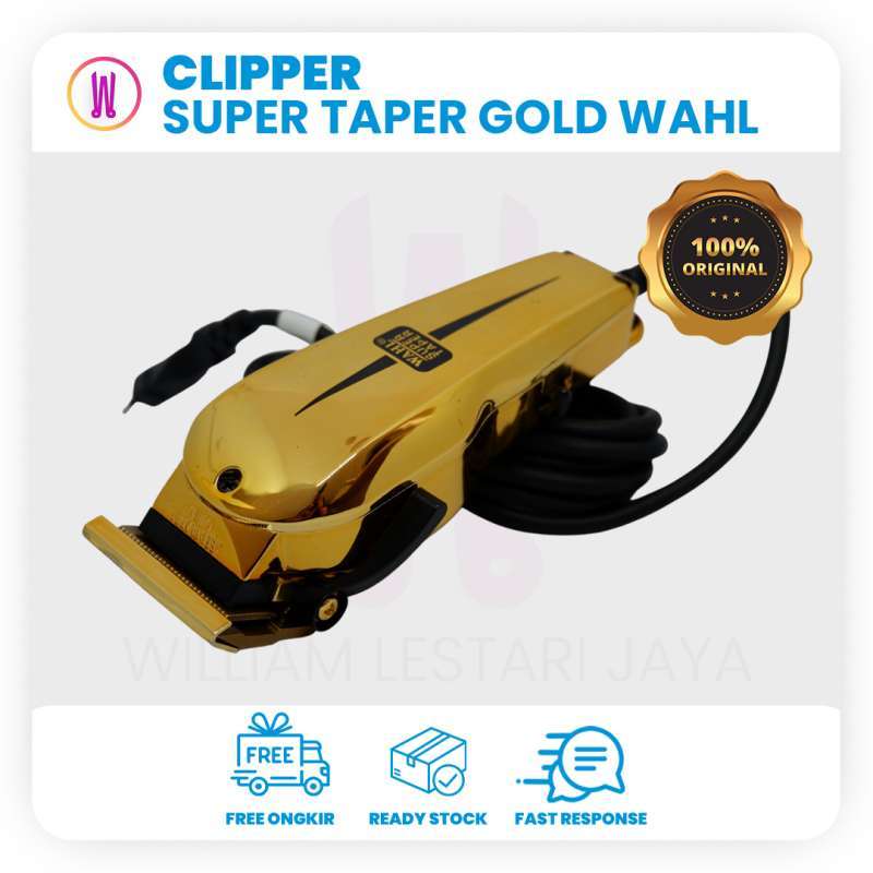Jual Clipper Wahl Super Taper Gold Classic Series / Mesin Alat Cukur ...