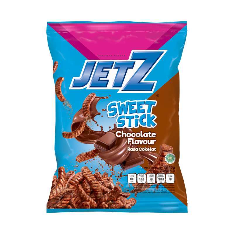 Jual Jetz Sweet Stick Snack Rasa Chocolate Flavour[ 40 Gr] Di Seller ...