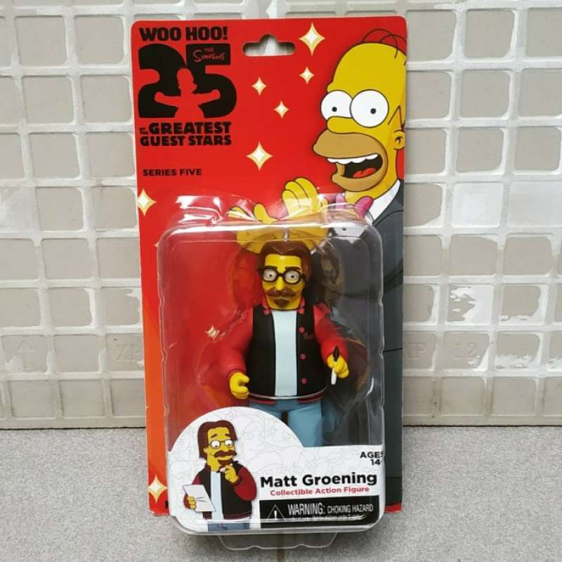 Promo NECA THE SIMPSONS CREATOR MATT GROENING 25TH GREATEST GUEST STARS ...