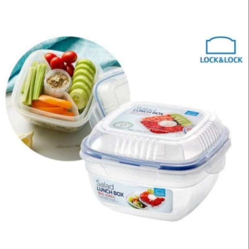 Jual Free Ongkir Lock&Lock Lock & N Lock Salad Lunch Box Hsm8440T Kotak ...