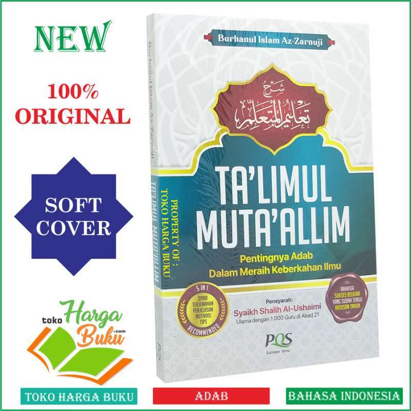 Promo Ta'limul Muta'allim Pentingnya Adab Dalam Meraih Keberkahan Ilmu ...
