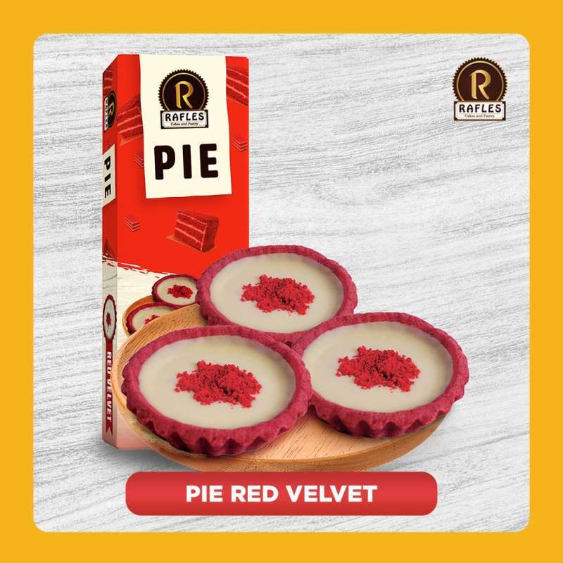 Promo Rafles - Pie Red Velvet Diskon 10% di Seller Rafles Store ...