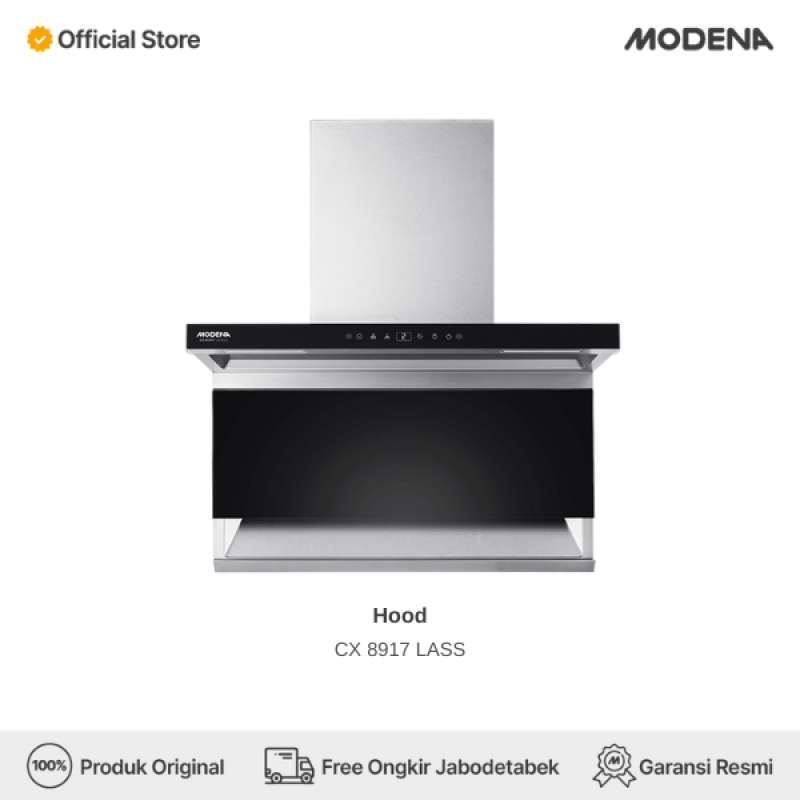 Promo Modena Chimney Hood - Cx 8917 Lass Diskon 20% Di Seller Modena ...