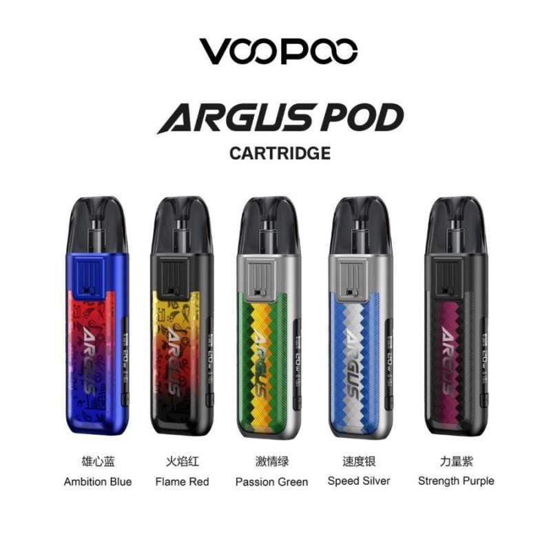 Jual ARGUS POD KIT NEW COLOURS EDITION authentic di Seller Vaporgasss ...