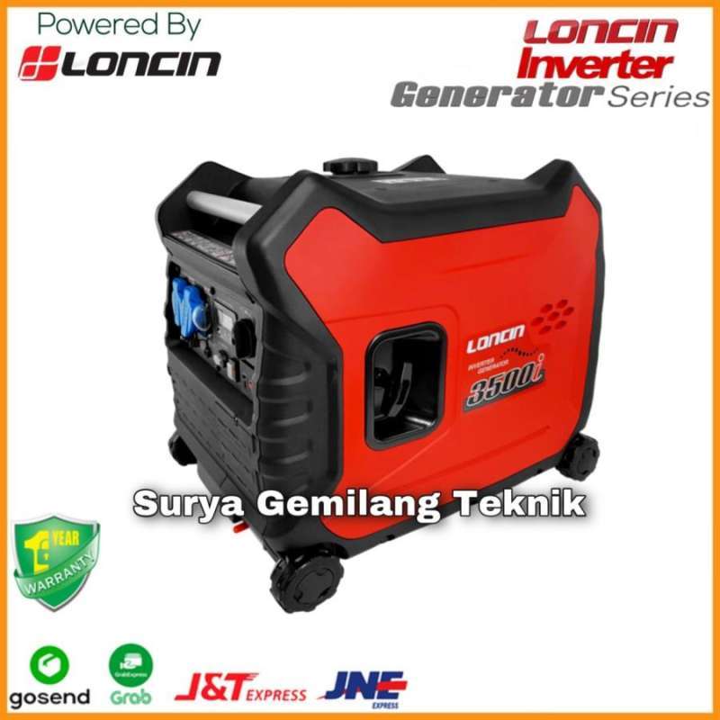 Jual Genset / Generator Set Inverter Bensin Loncin Lc3500i (3300 Watt ...